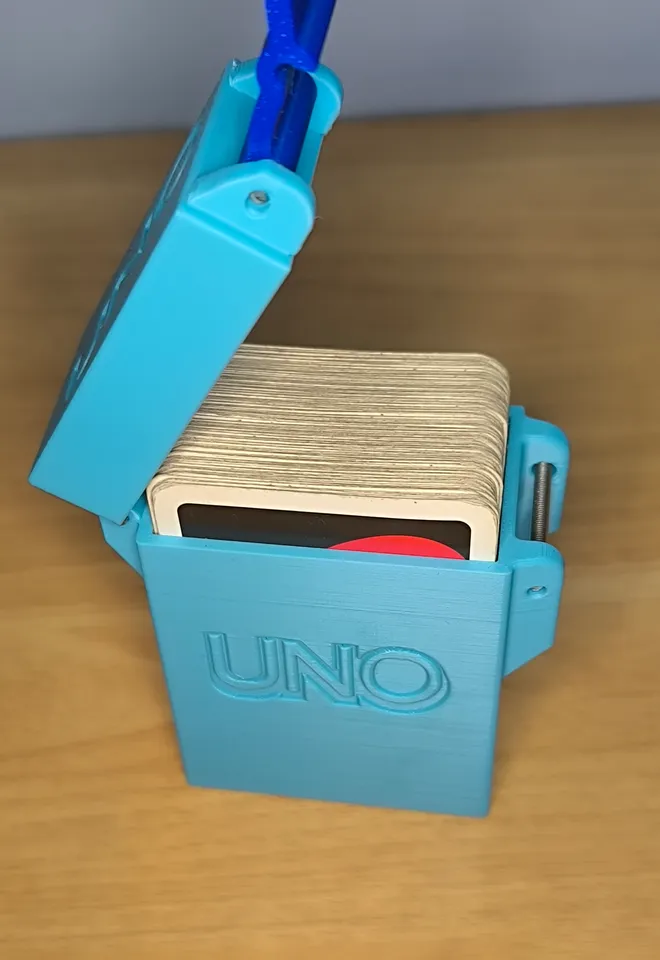 Uno Card Box Case by benfeuer | Download free STL model | Printables.com