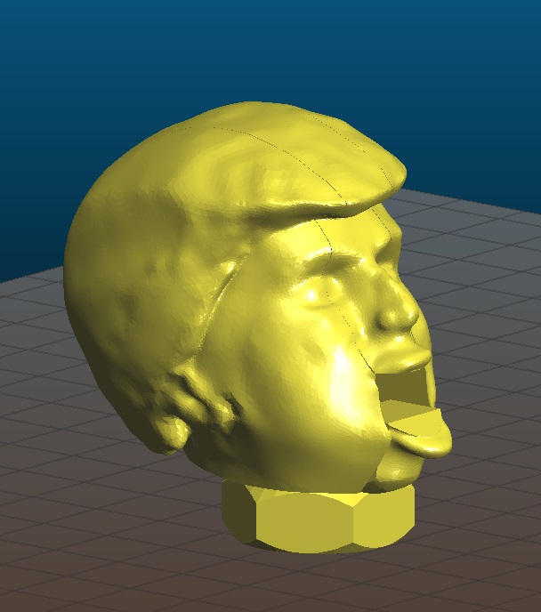 donald trump toothpaste dispenser by ben dover | Download free STL ...