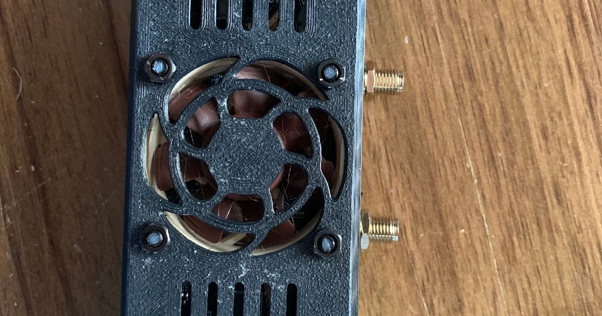 Walksnail Avatar VRX Case for larger 4010 or 3010 fans by Mr V ...