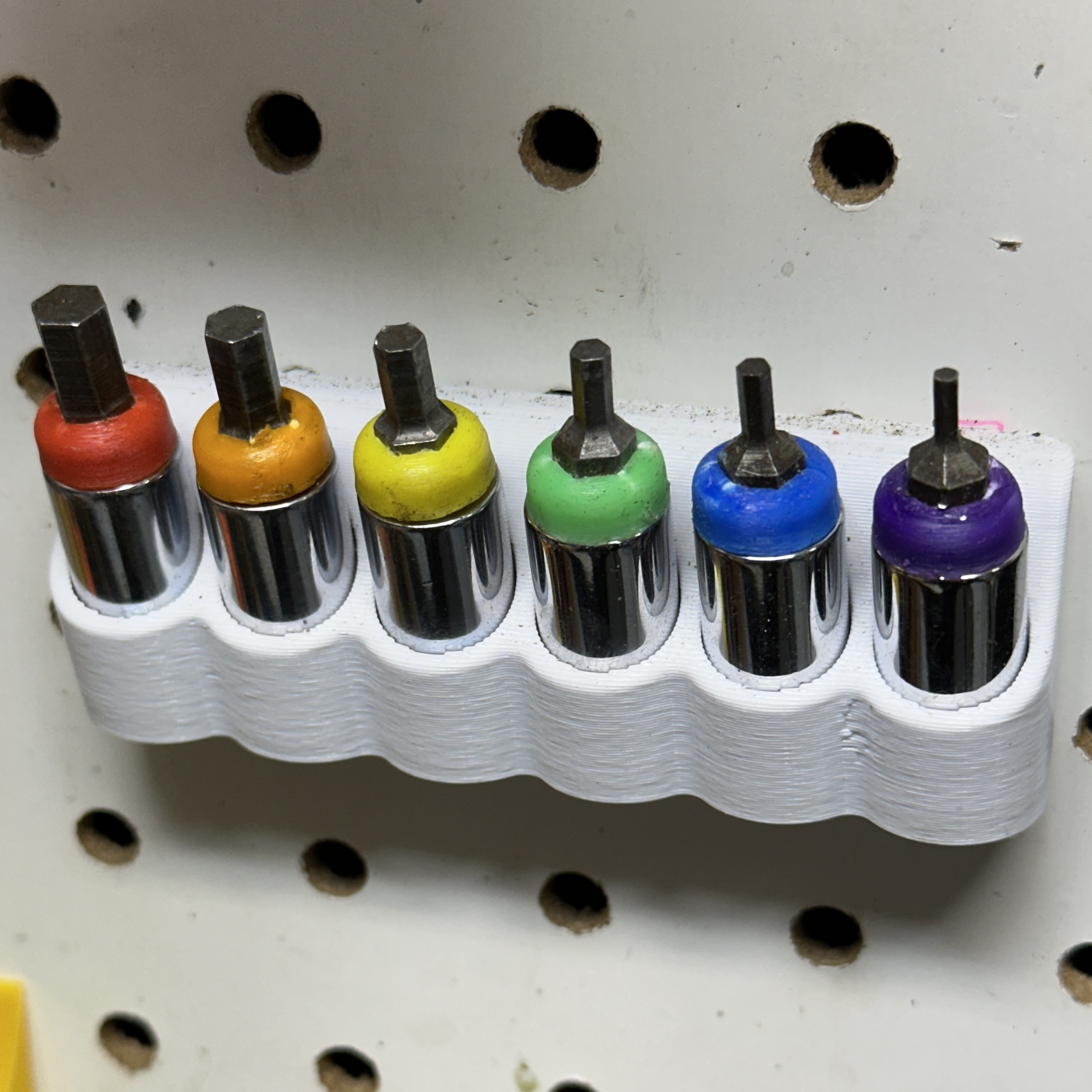 Color Coding Band For 14 Hex Sockets By Cmh Download Free Stl Model