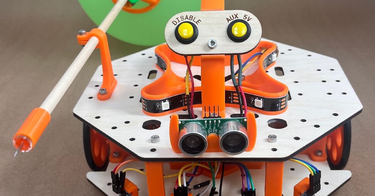 SPARKY: Robotic Jousting Kit by DesignLabX | Download free STL model ...