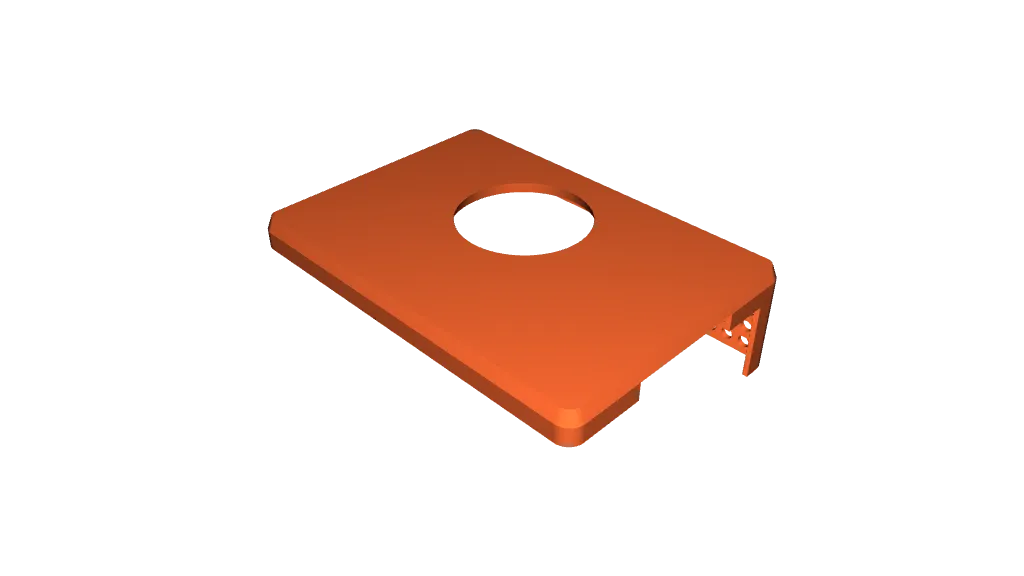 Magnetic A1 Extruder Cover with Logo and blank by GLHTurbo | Download ...