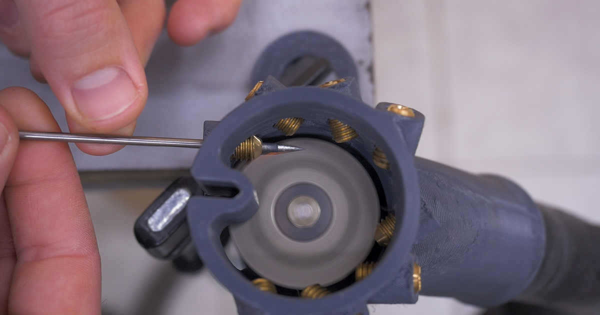 Tungsten grinder for dremel by Marius Hornberger | Download free STL ...