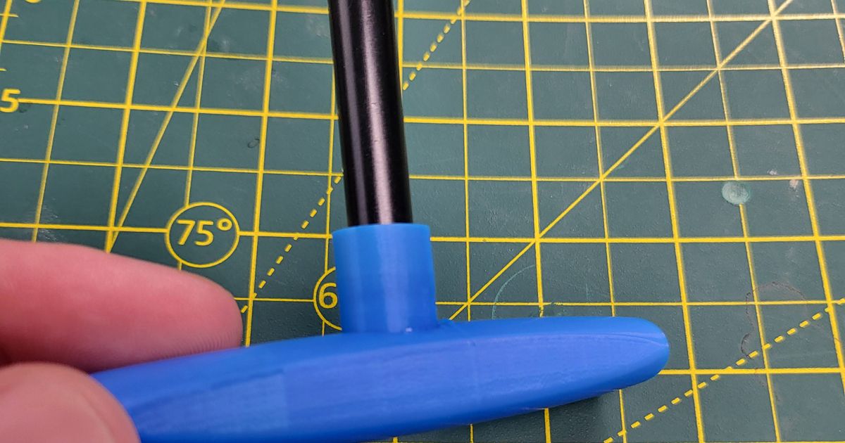 T-Shaped stylus holder by IdahoATproject | Download free STL model ...