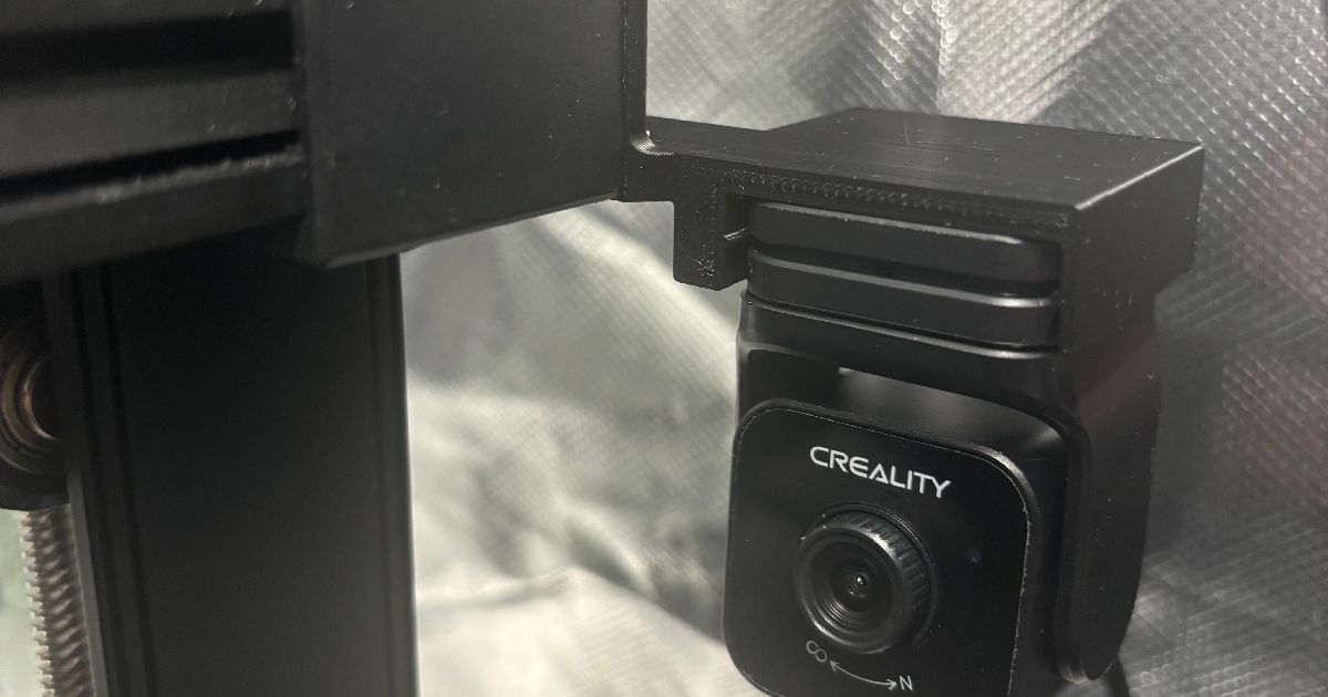 Ender 3 V3 SE X Axis Mount for Nebula Camera by K_Boyo | Download free ...