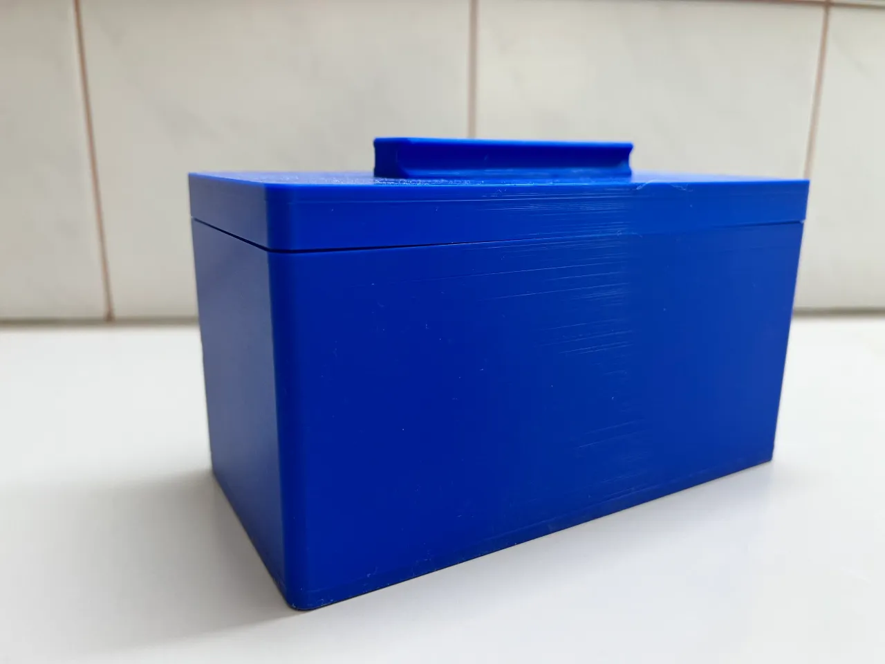 Cotton Bud (Q-Tip) box with lid by Darrens Workshop | Download free STL ...