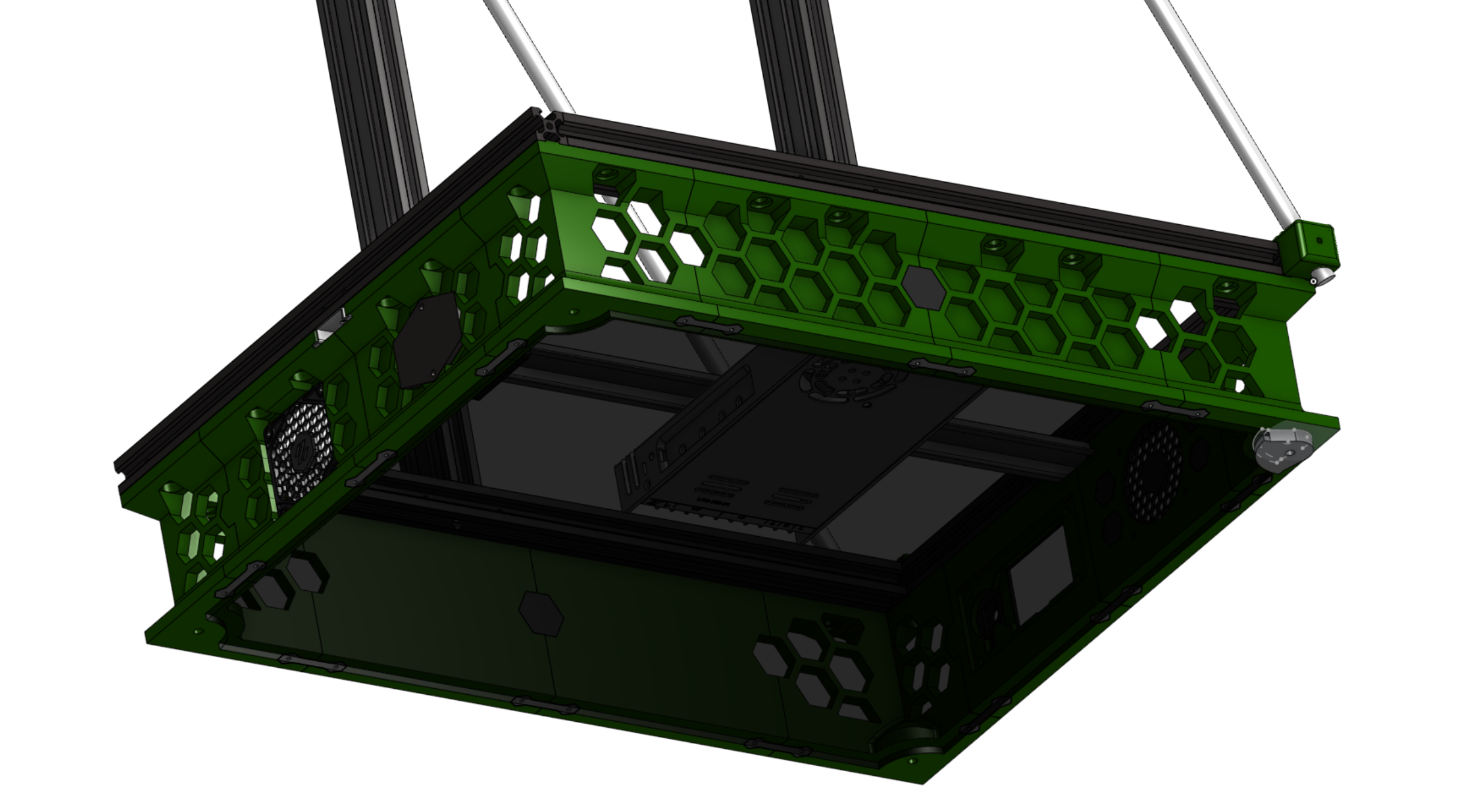 CR10 upgrades - All-in-1 Electronics bay - Braces - Stealthburner ...