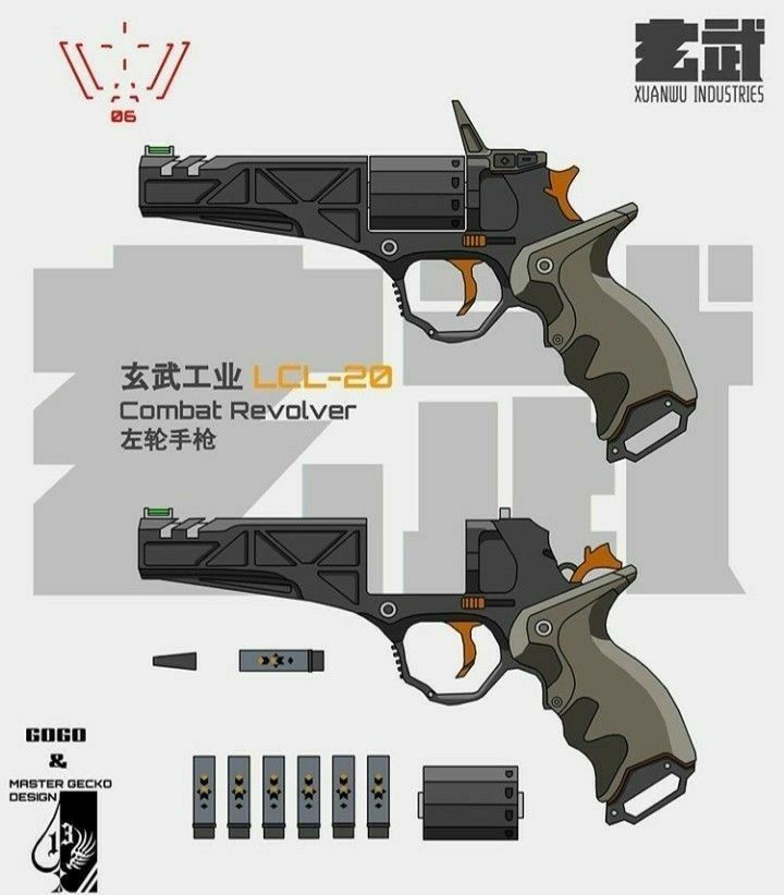 Combat Revolver prop by ontopathogenic | Download free STL model ...