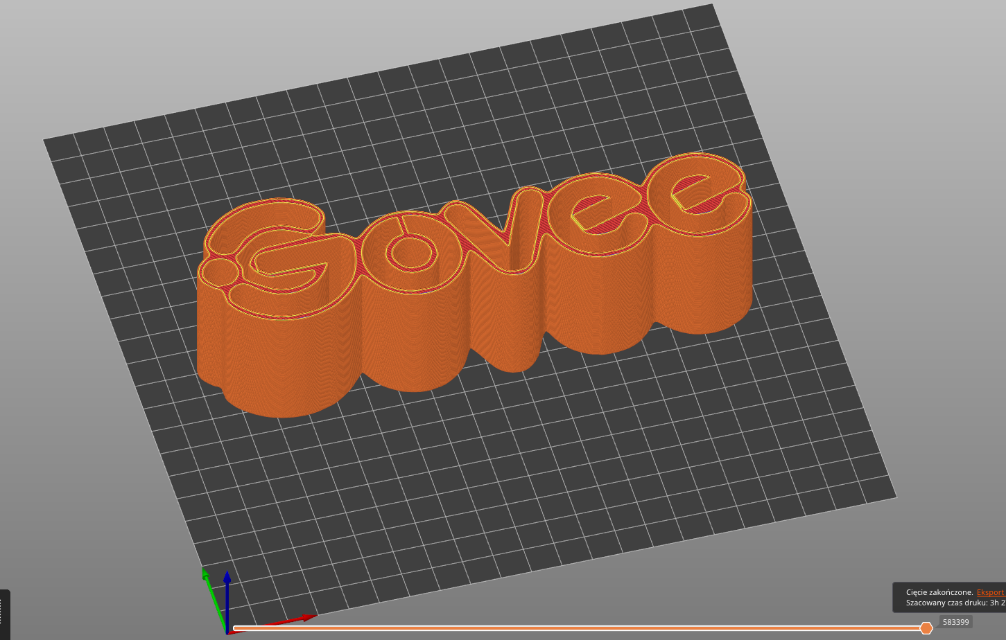 LOGO GOVEE by TXT-Tlusty | Download free STL model | Printables.com