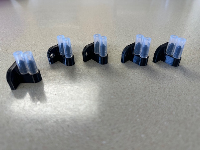 Double Ultimate Nozzle Wiper for Prusa XL by Ashyr | Download free STL ...