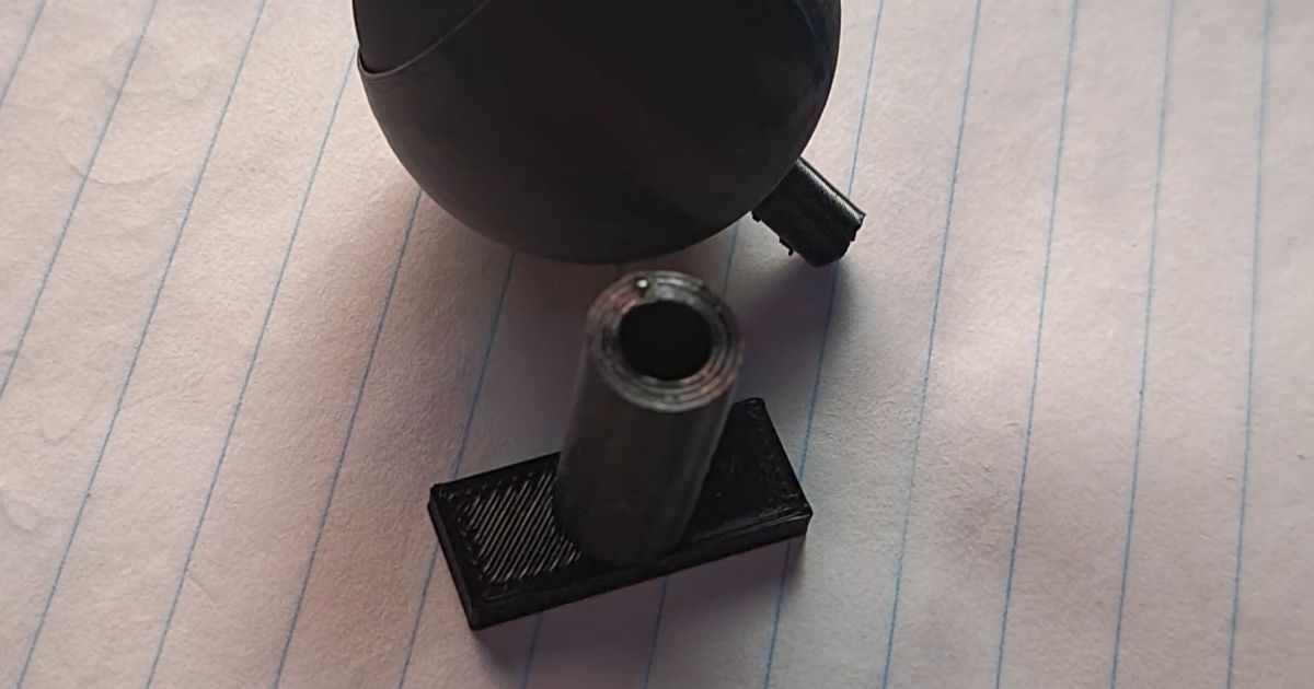 Caster Wheel for robots by Gurpartap Singh | Download free STL model ...