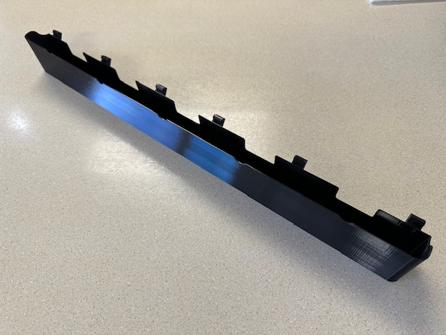 XL Debris Bucket - Low Profile for Ultimate Nozzle Wiper for Prusa XL ...