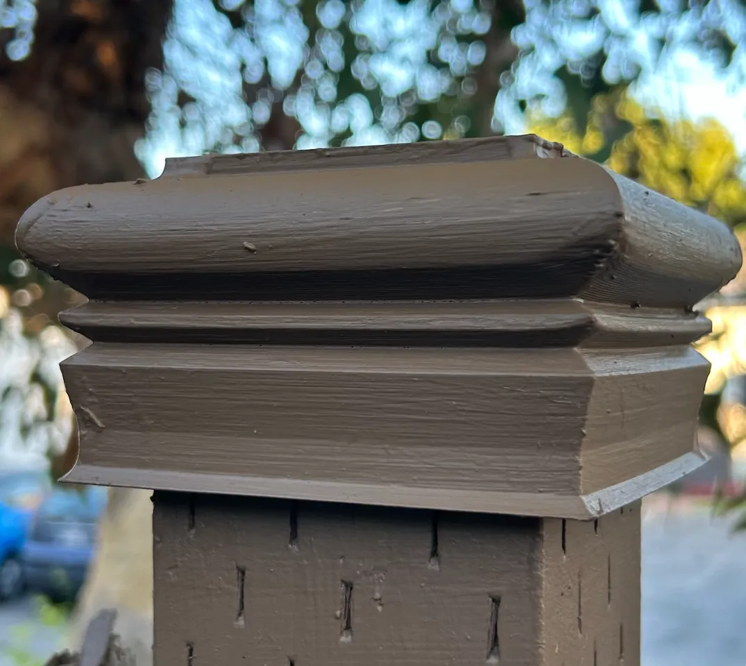 Fence Post Topper/Cap by Hunt05 | Download free STL model | Printables.com