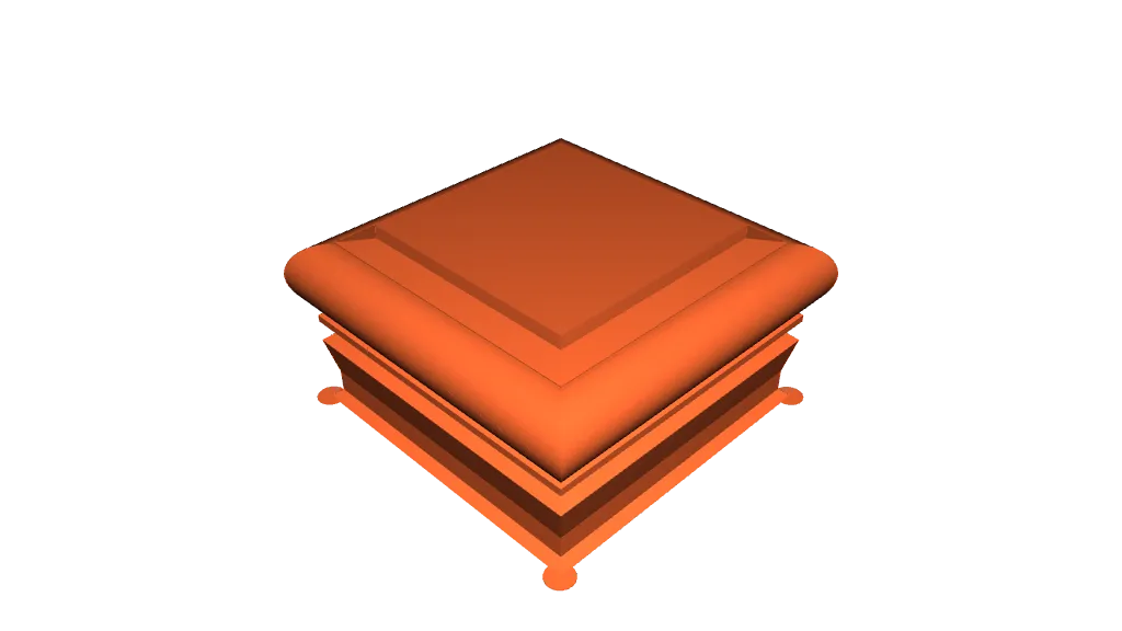 Fence Post Topper/Cap by Hunt05 | Download free STL model | Printables.com