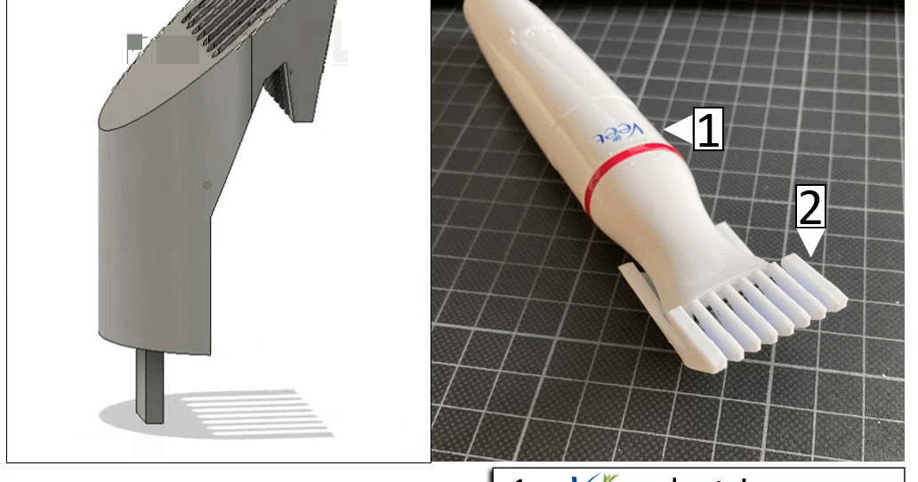 Veet Dry Razor Head by JK | Download free STL model | Printables.com