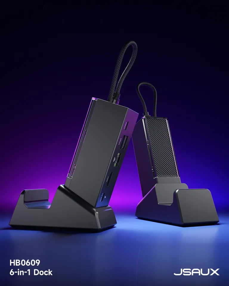 JSAUX HB0609 Docking Station 3D Modeling Toolkit: SWAP SHEET & BASE ...