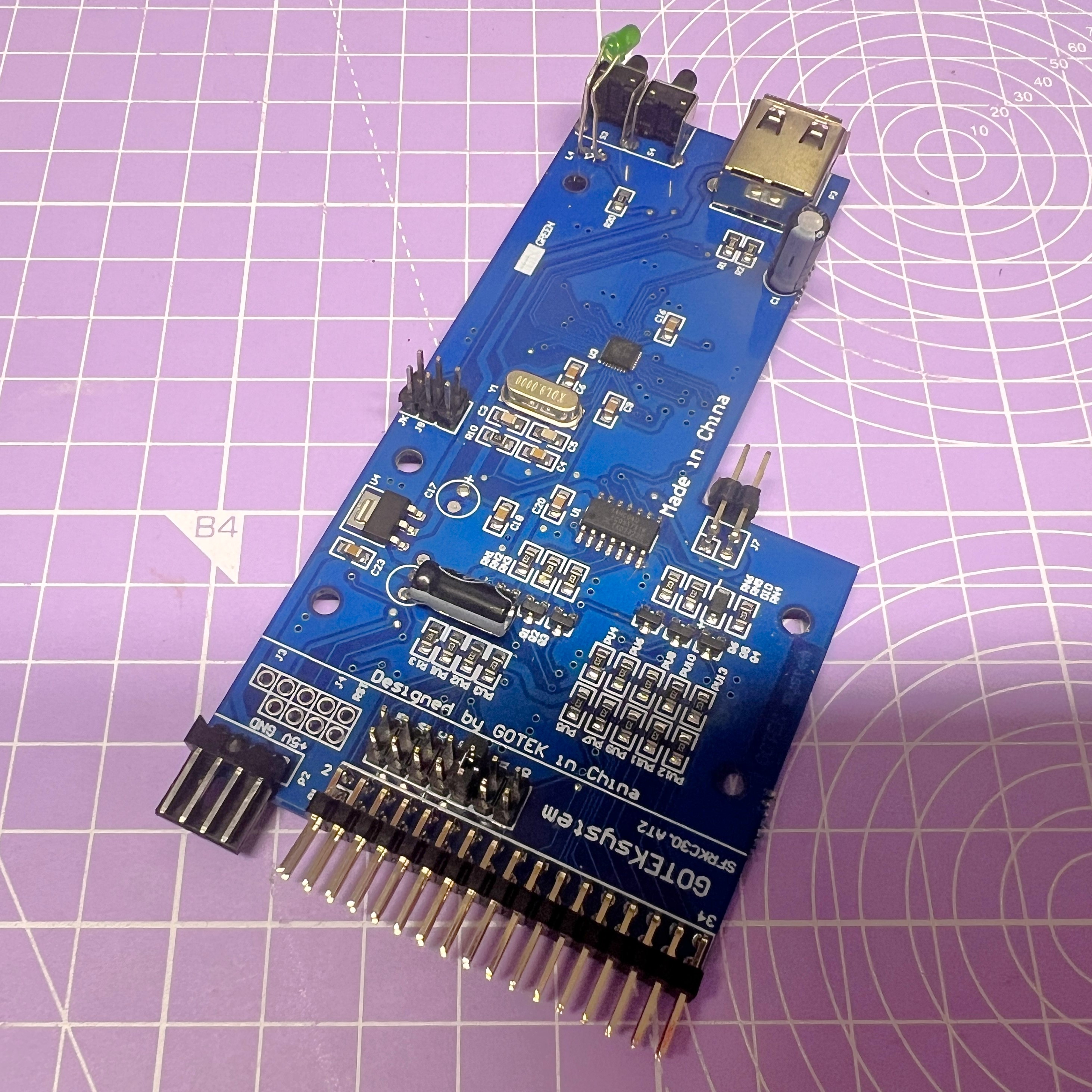 A500 GOTEK OLED Screen and Rotary Encoder Enclosure by Kari (rhymes ...