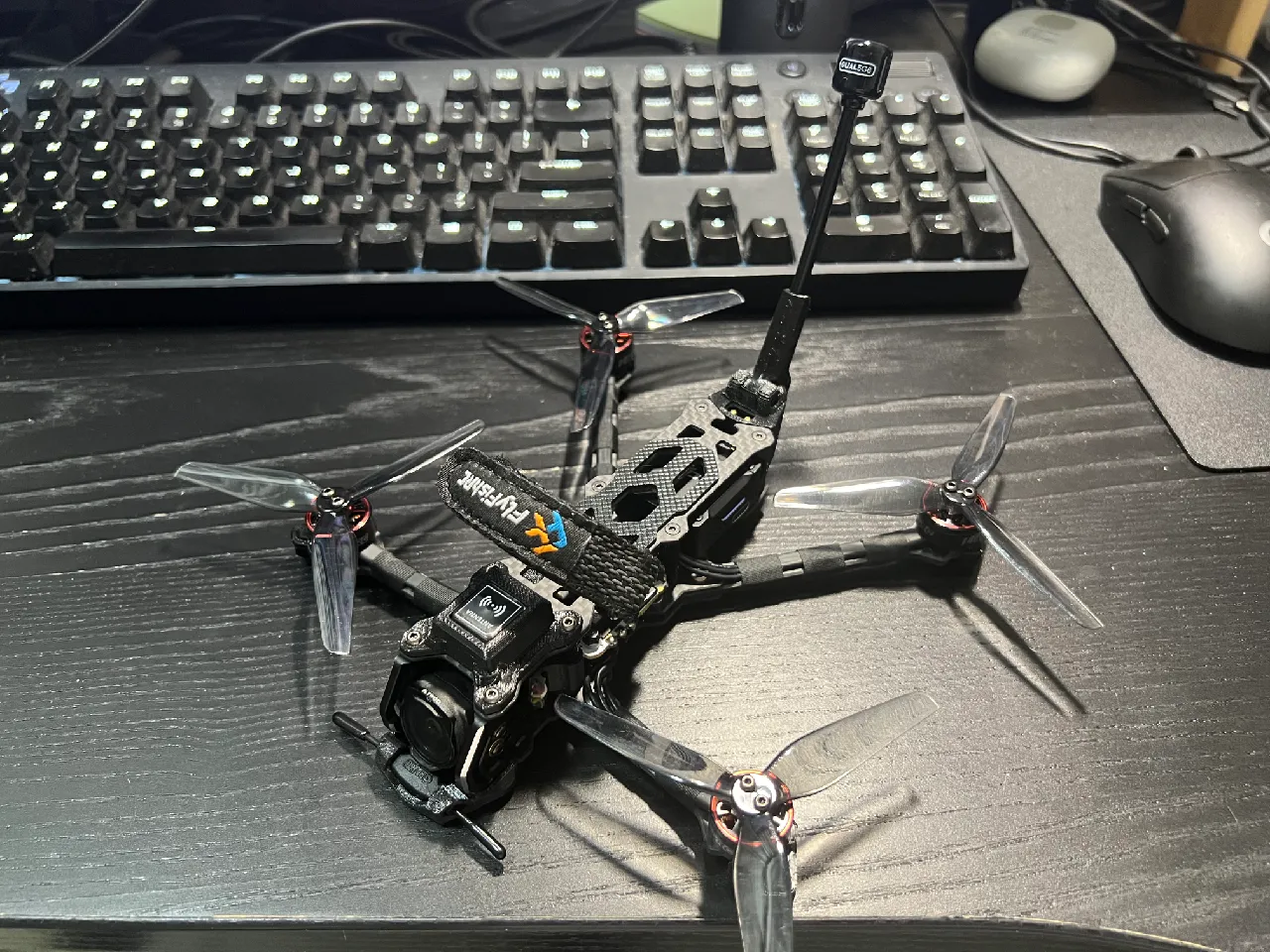 Flyfish Atlas4 Folding Antenna/XT30 Mount & GEPRC-M10-NANO GPS Mount by ...