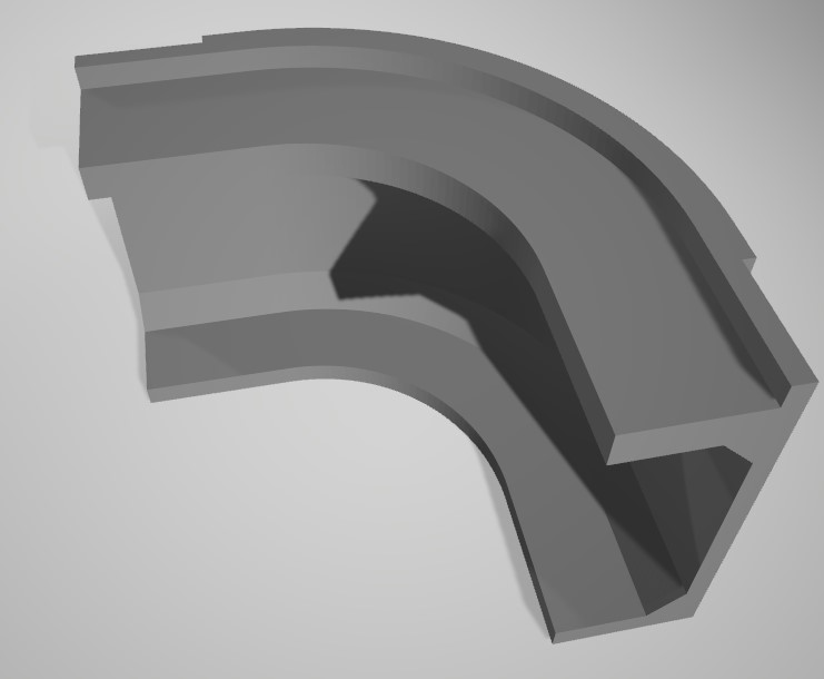 Display console corner piece by JamesR5D4 | Download free STL model ...