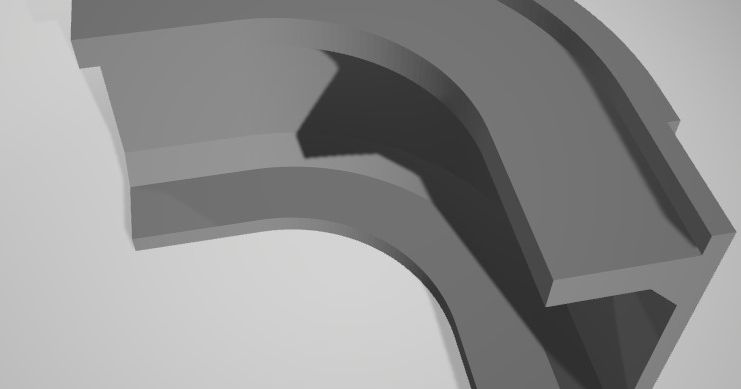 Display console corner piece by JamesR5D4 | Download free STL model ...