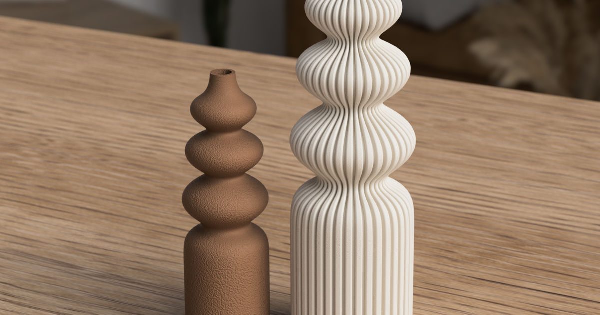Nordic Vase by Sabre Design | Download free STL model | Printables.com