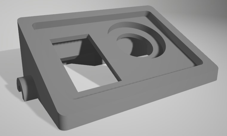 control panel indicator display [top] by JamesR5D4 | Download free STL ...