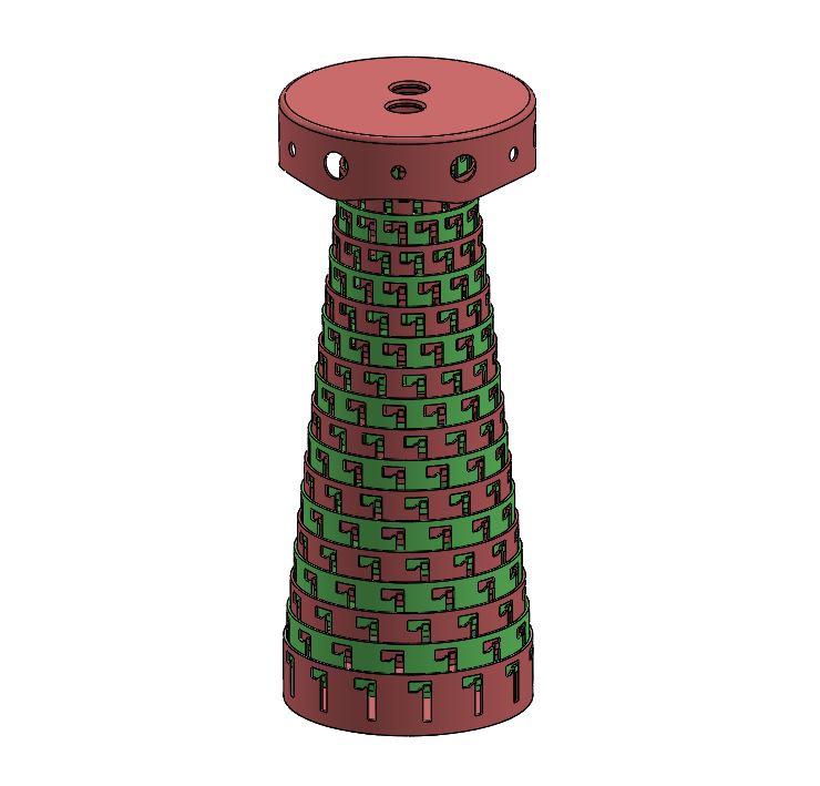 collapsible stool - PRUSA MINI EDITION by NikoFly | Download free STL ...