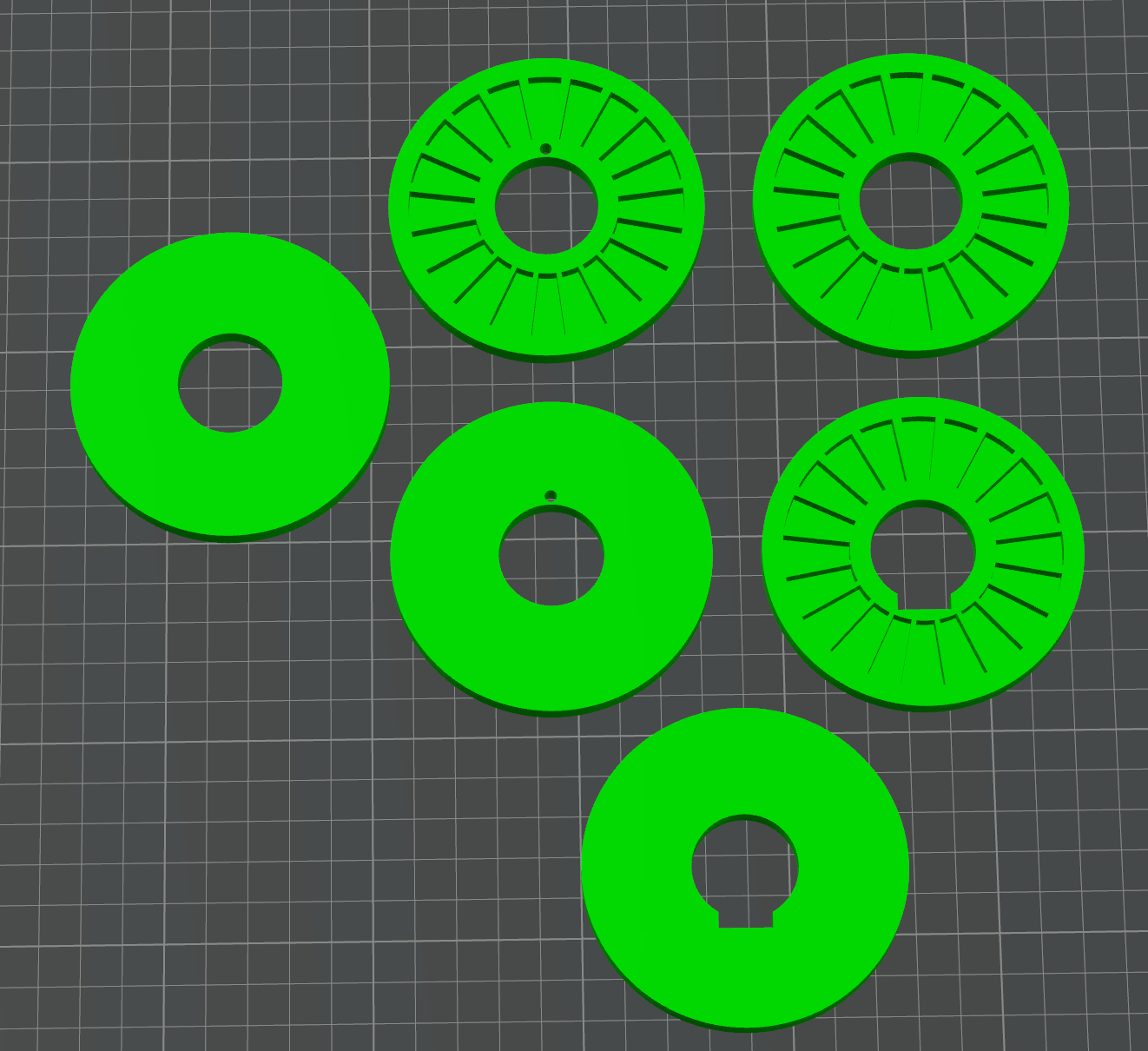 Model Rocket Centering Rings 3-in to 24mm by David Frey | Download free ...