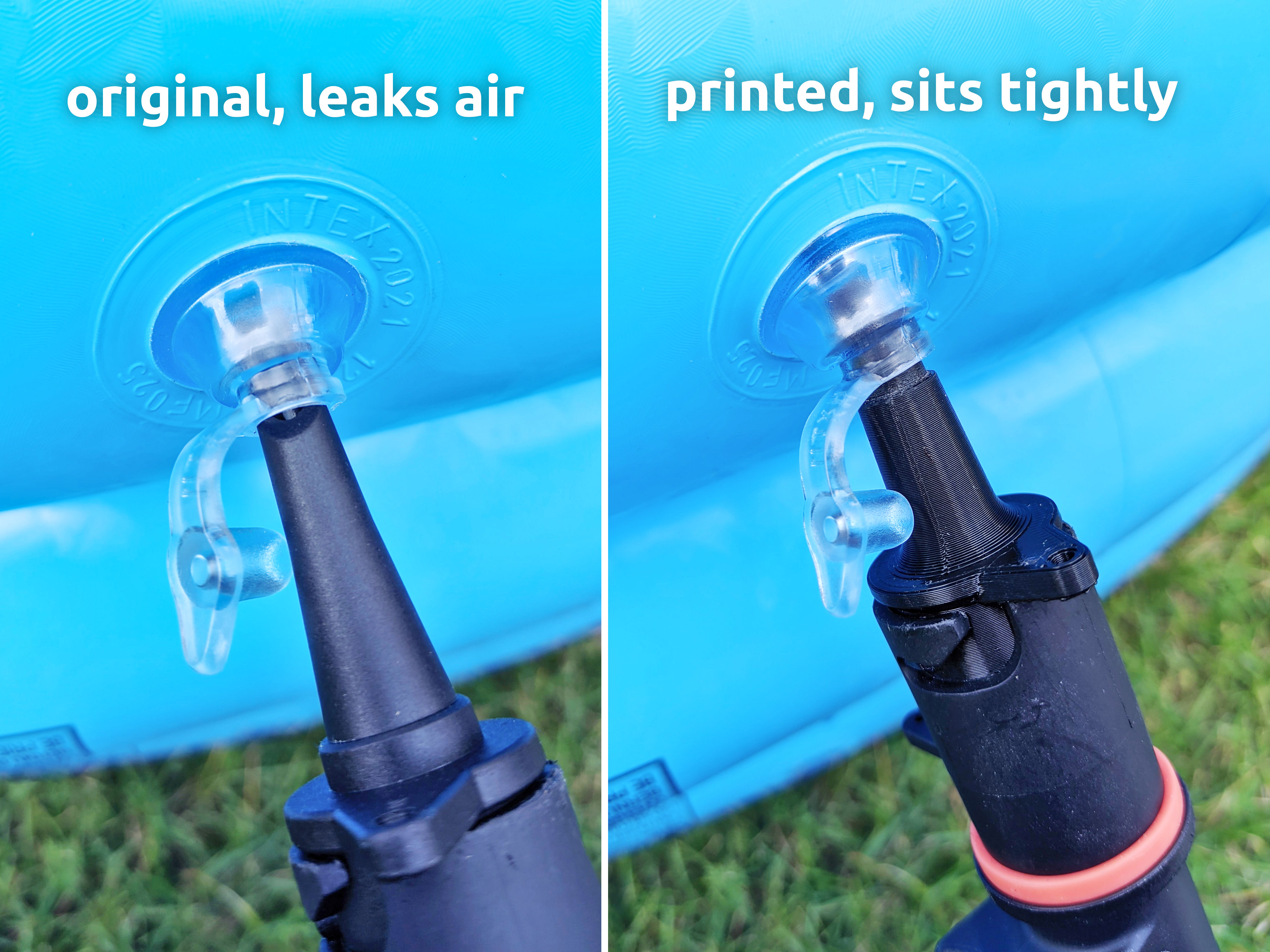 Air Pump Valve Connector for inflatable Toys, Swimming Aids and Pools ...