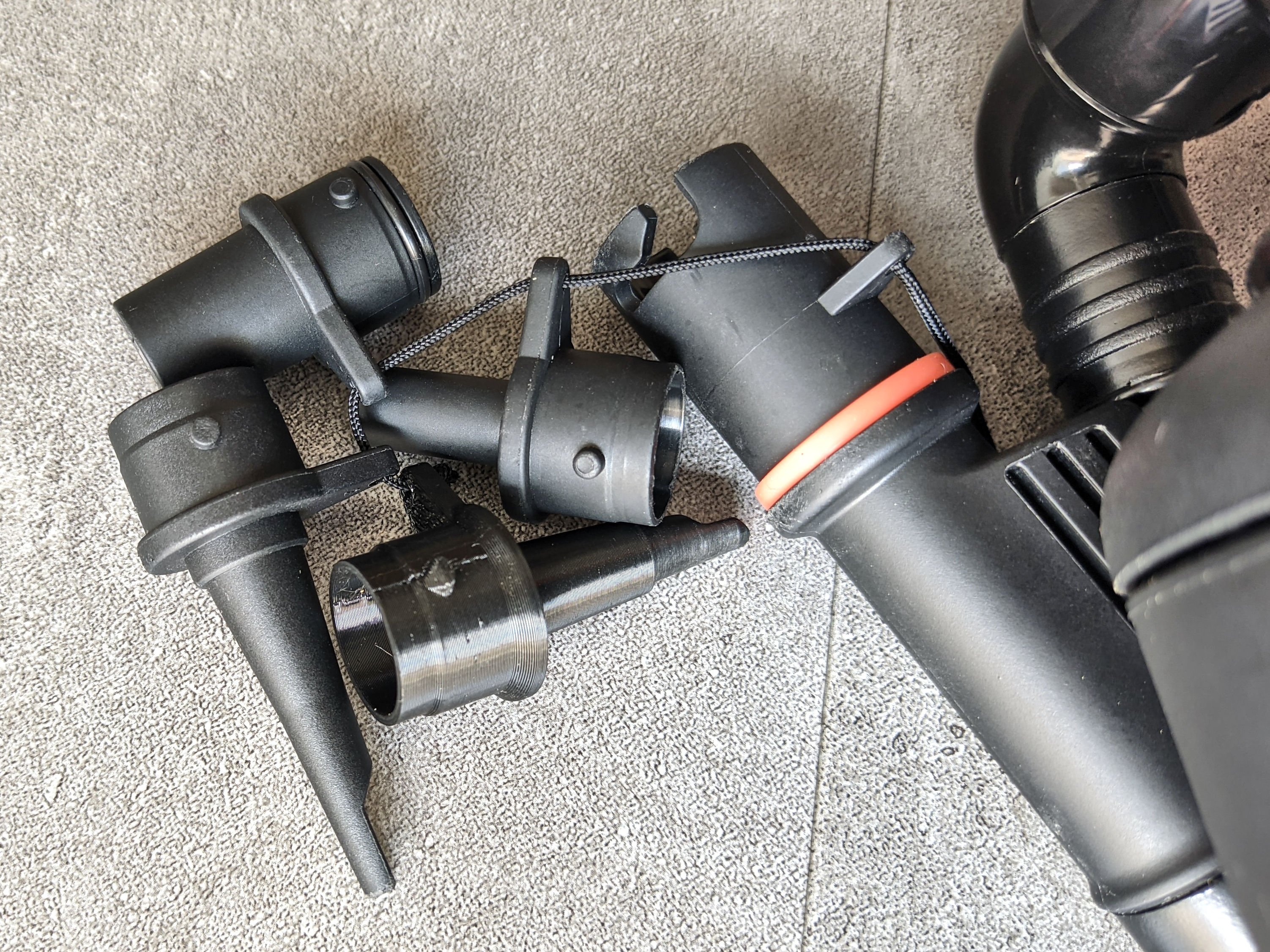 Air Pump Valve Connector for inflatable Toys, Swimming Aids and Pools ...