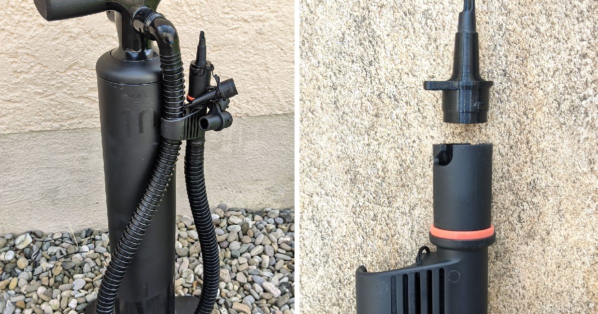 Air Pump Valve Connector for inflatable Toys, Swimming Aids and Pools ...