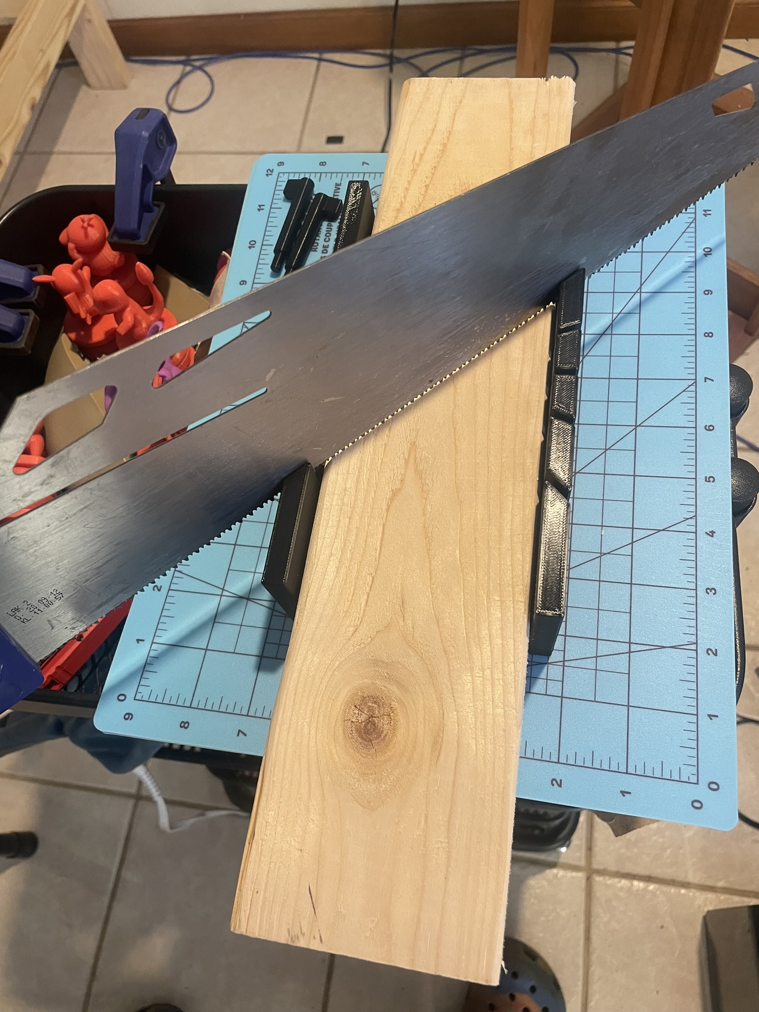 Miter Box with Clamp Holes by BetaBuild | Download free STL model ...