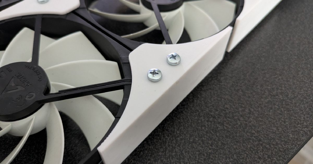 120 mm fan connector by flomei | Download free STL model | Printables.com