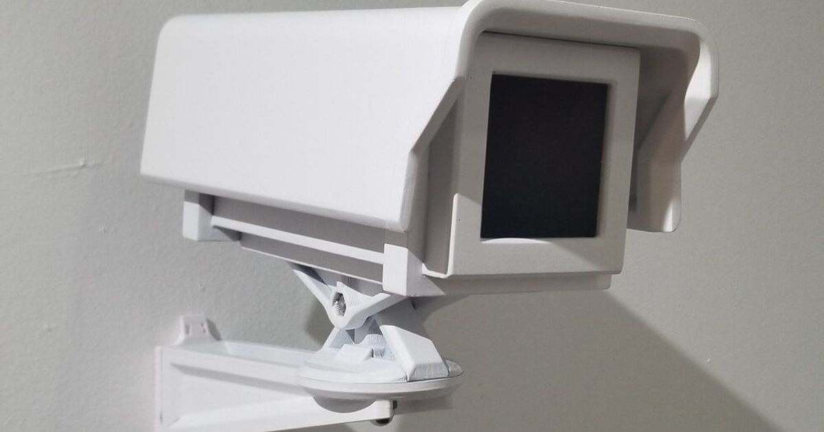 Faux Security Camera - Body + Mounting por Mac Pierce | Descargar ...