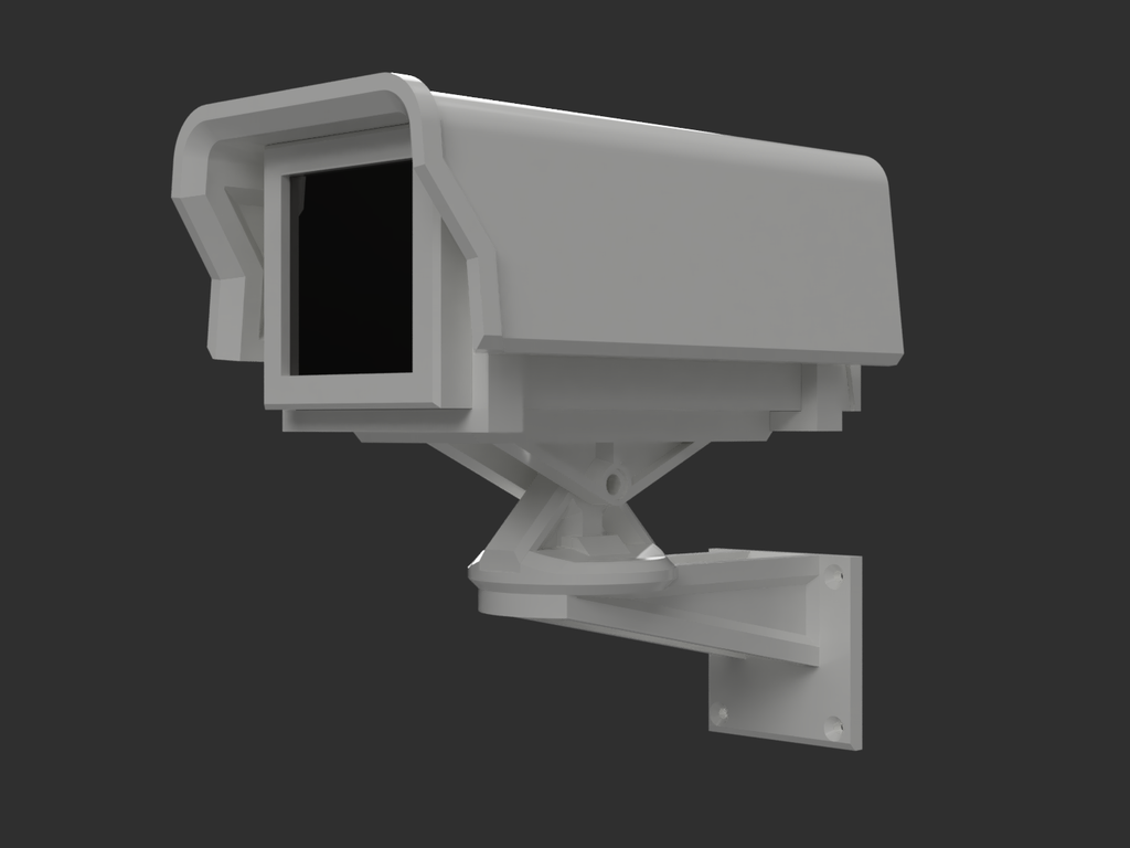 Faux Security Camera - Body + Mounting by Mac Pierce | Download free ...
