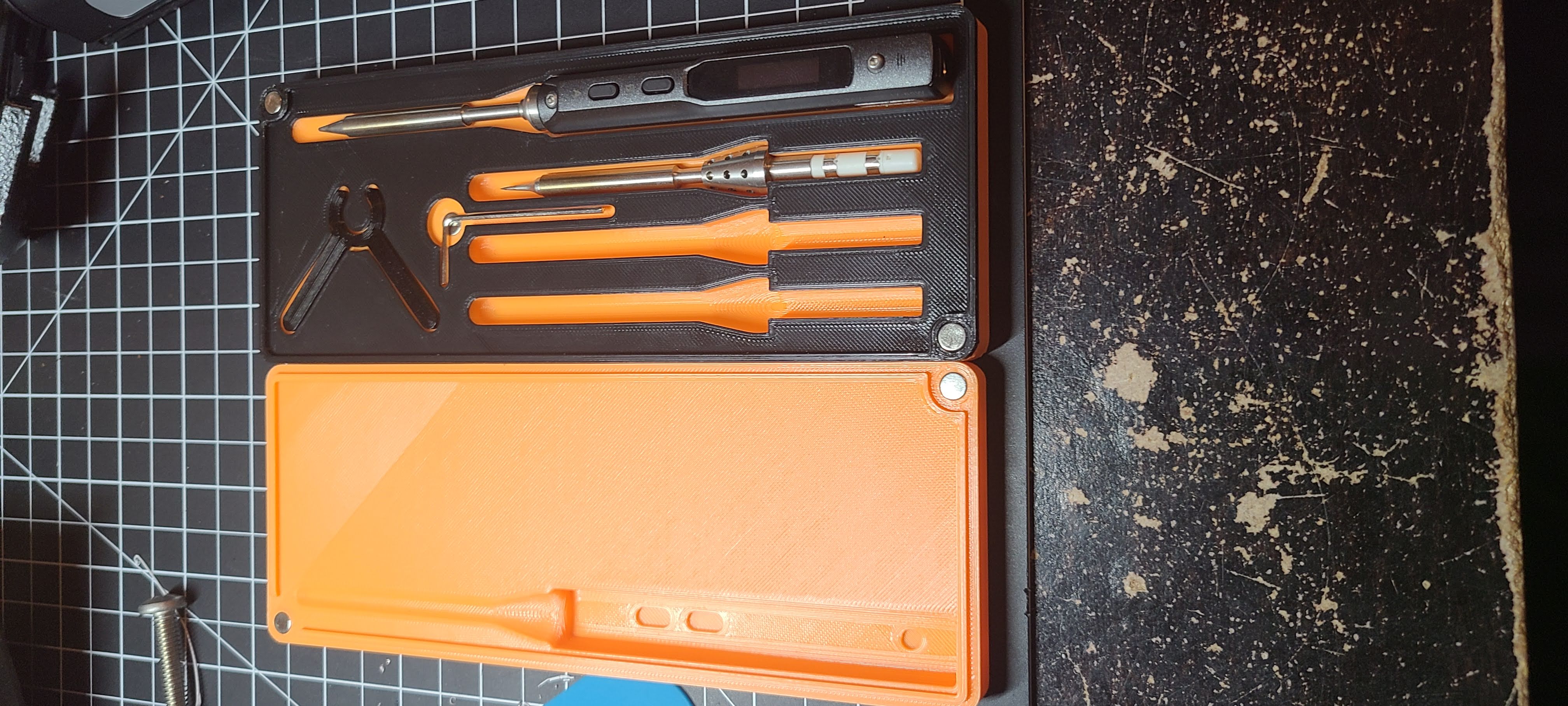 TS100 Soldering Iron Case by Adam | Download free STL model ...