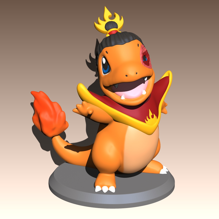 FIRELORD CHARMANDER by Adrians.Workshop | Download free STL model ...