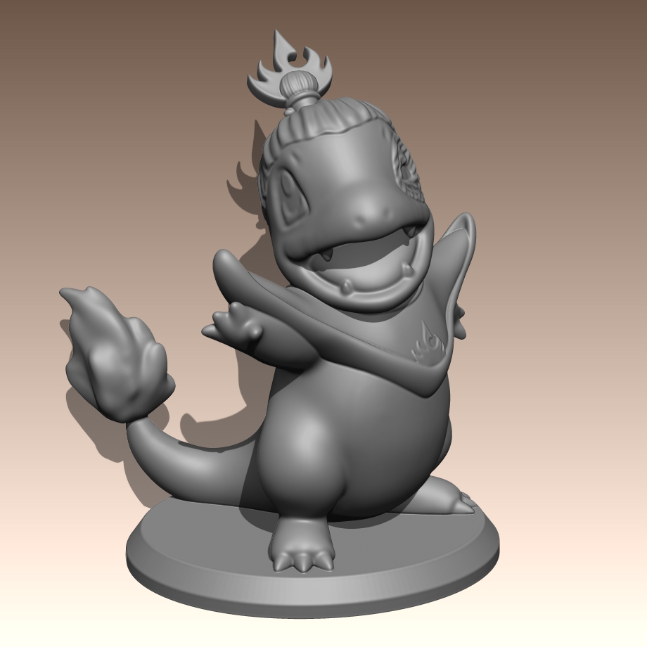 FIRELORD CHARMANDER by Adrians.Workshop | Download free STL model ...