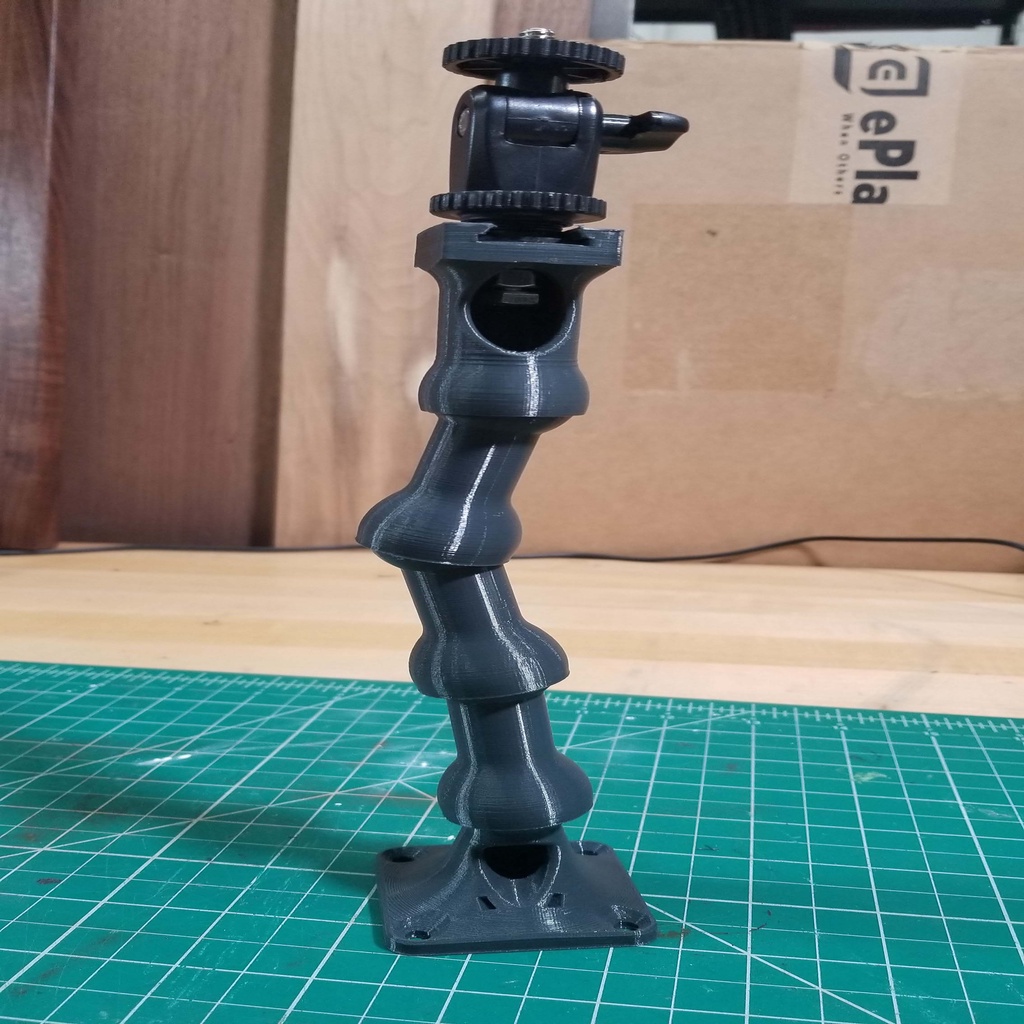 Camera Mounting - XL Flex Arm by Mac Pierce | Download free STL model ...