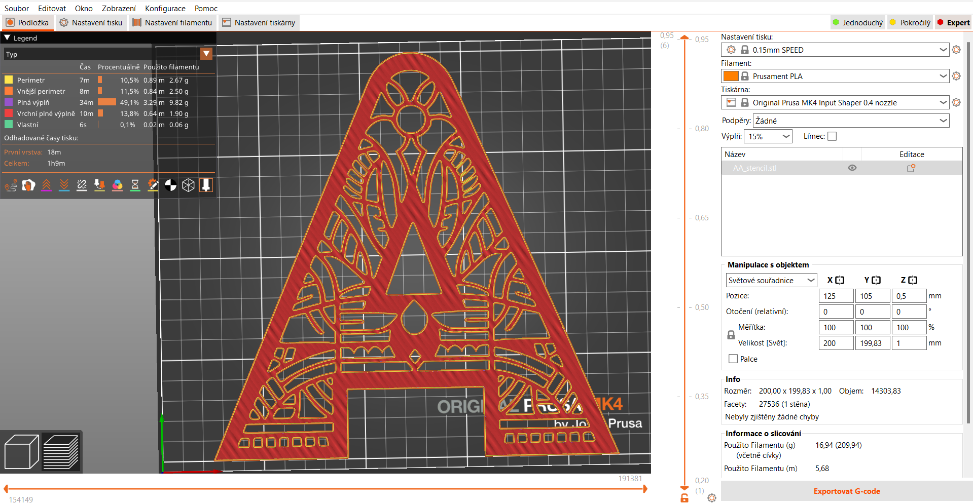 Letter A 10 by Nina Máčová | Download free STL model | Printables.com