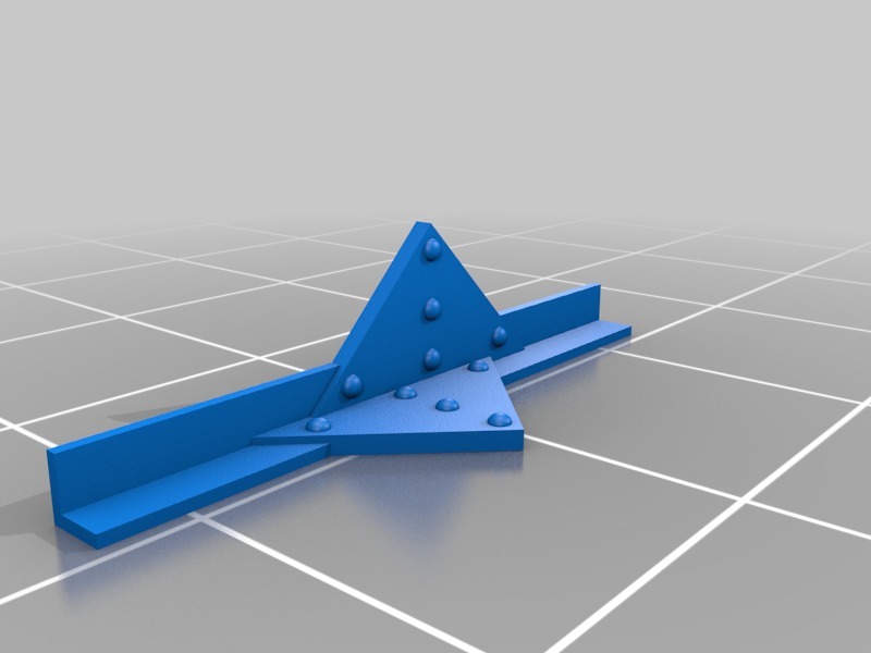 Czech Hedgehog - Tank Trap (~28mm) by Mac Pierce | Download free STL ...