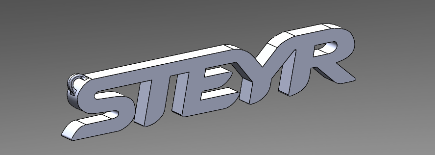 STEYR keychain by Mateusz Gruszkowski | Download free STL model ...