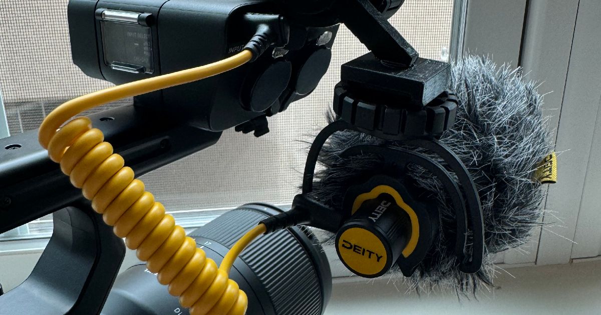 Sony FX3/30 XLR Handle Adapter for Cold Shoe Mics by Cornbread ...