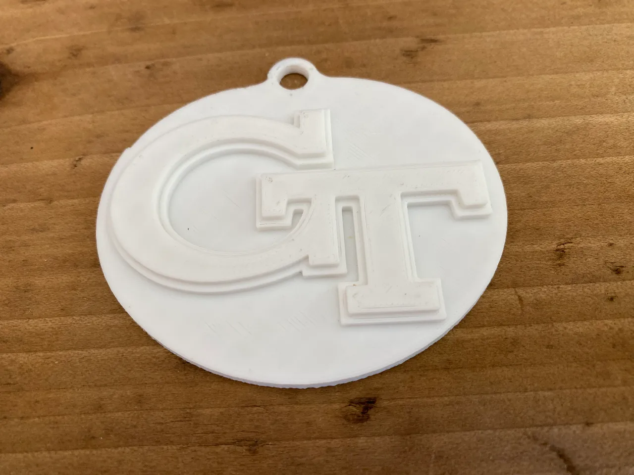 Georgia Tech Keychain/Ornament by ZachS | Download free STL model ...