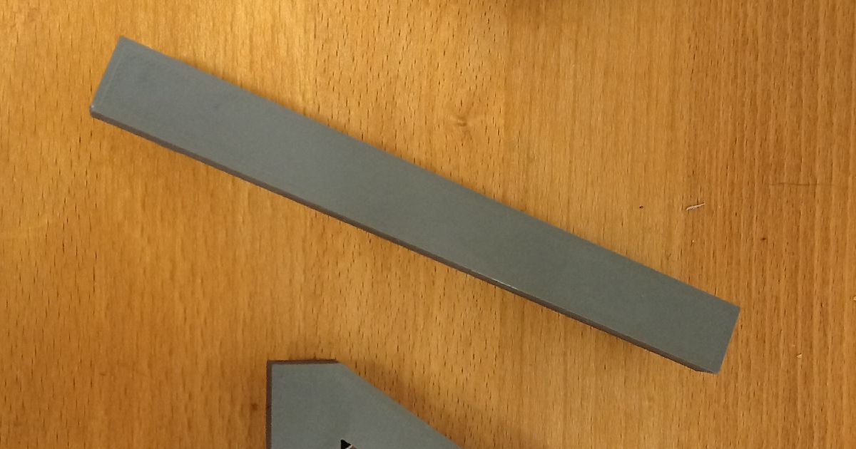 Door Number Slash by flotschi | Download free STL model | Printables.com