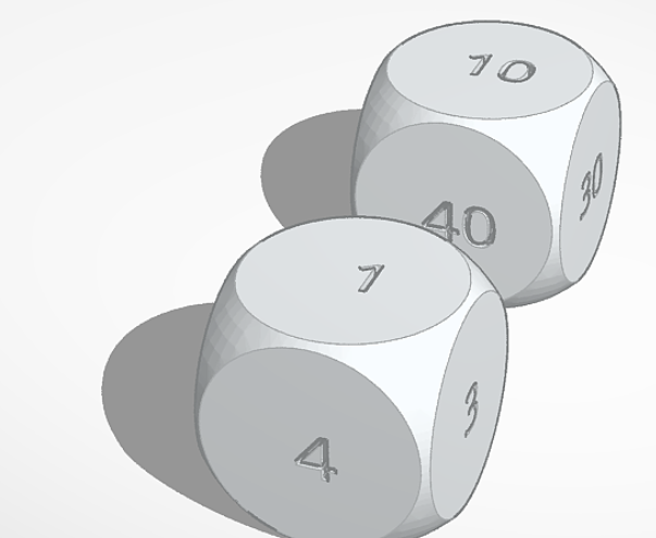 dice by caleb pyle | Download free STL model | Printables.com