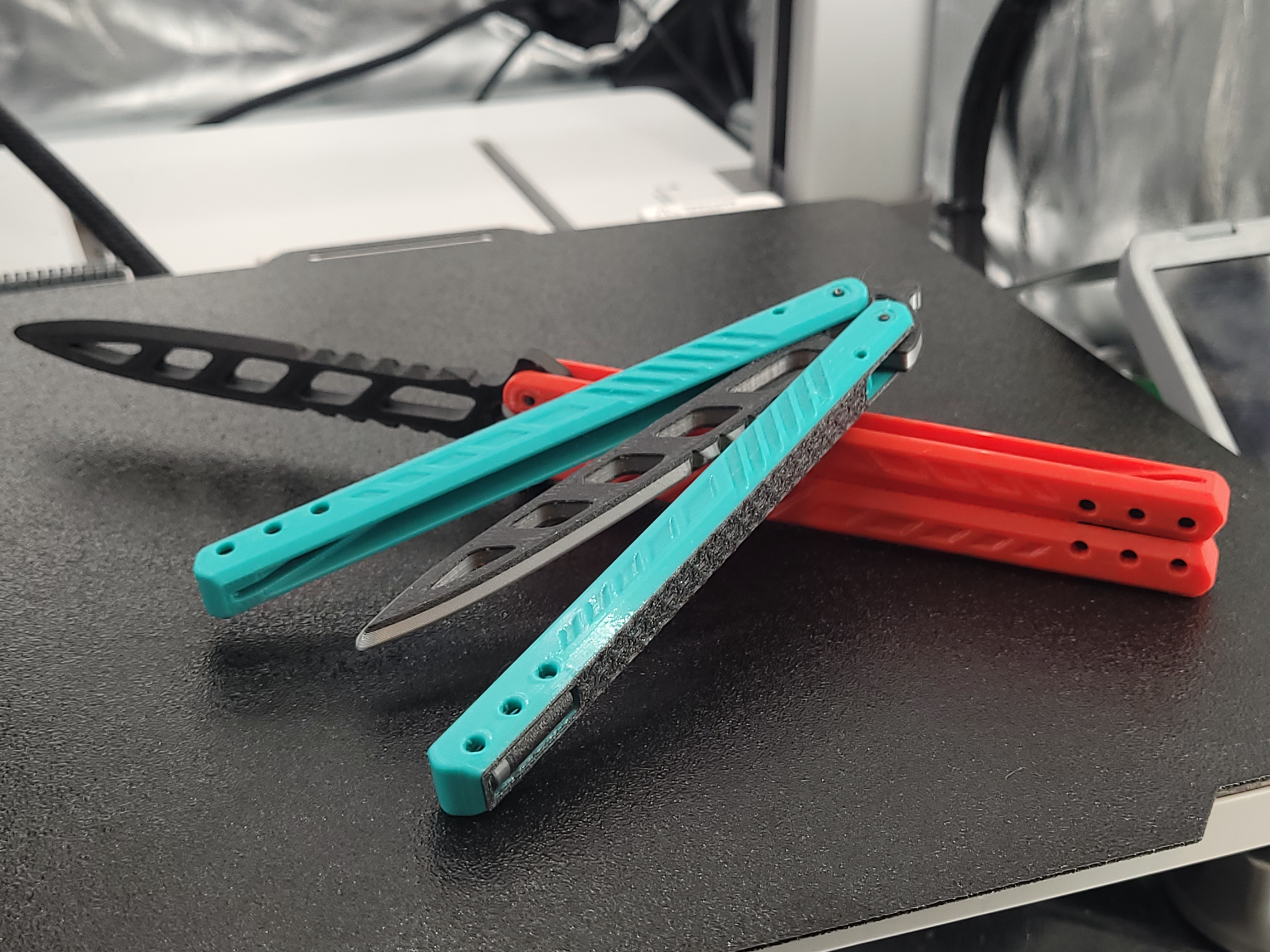 Balisong aka butterfly trainer almost frictionless por iczfirz ...