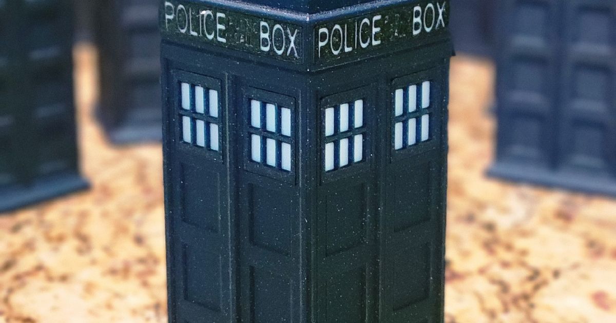 TARDIS Twisty Puzzle Easy Color by OFF SET | Download free STL model ...