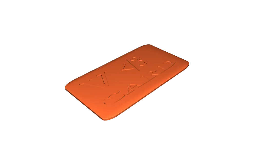 V Card by Jake Sadowski | Download free STL model | Printables.com