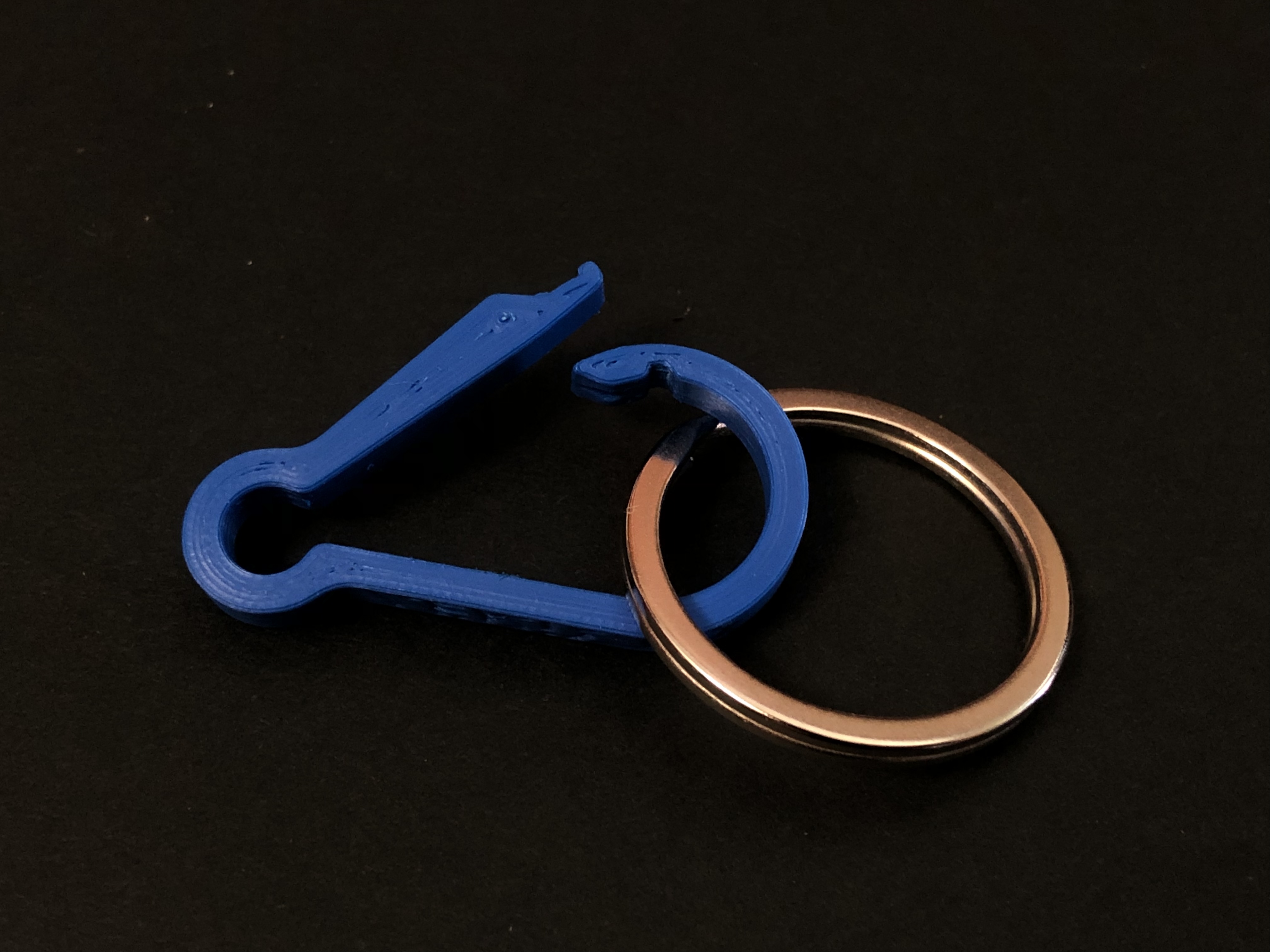 Utility Carabiner: Secure and Versatile Clip for Everyday Use by 3D ...